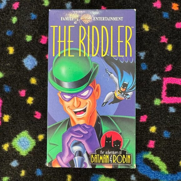 Warner Bros. | Other | The Adventures Of Batman Robin The Riddler Vhs ...